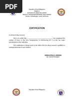 Narrative Report Galaw Pilipinas | PDF | Physical Fitness | Recreation