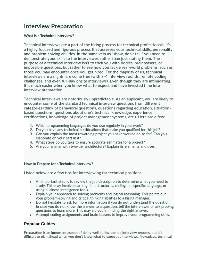 Rdbms Interview Guide | PDF | Computer Programming | Learning