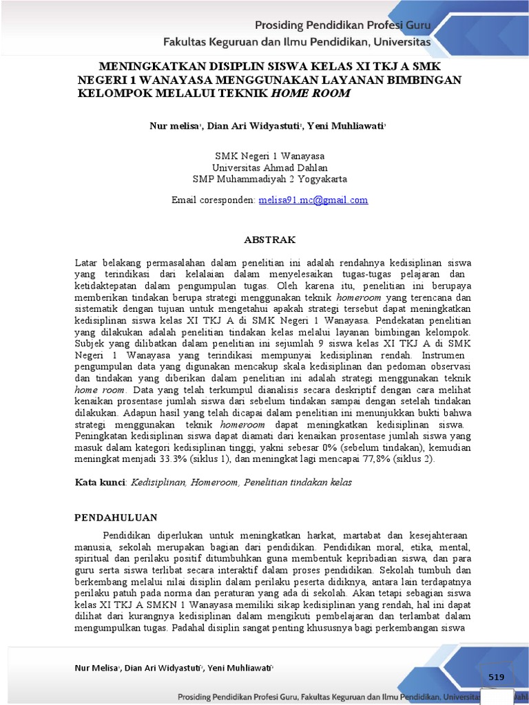 PTBK Contoh PPG | PDF