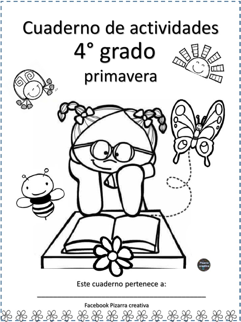Cuaderno de Actividades Primavera 4° Grado | PDF | Odiseo | Agua