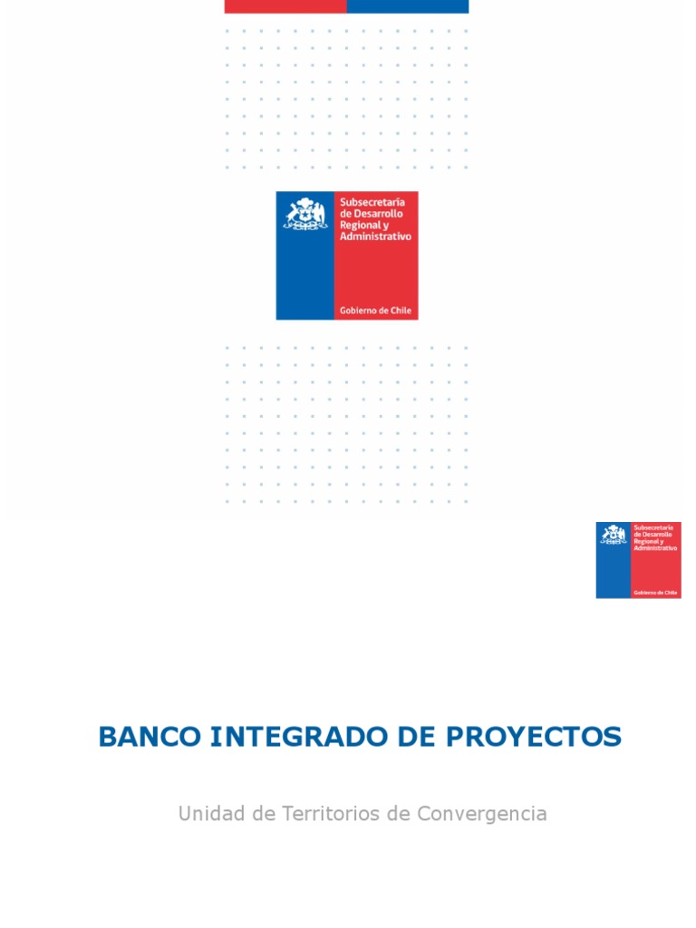 Banco Integrado de Proyectos | PDF | Bancos | Chile