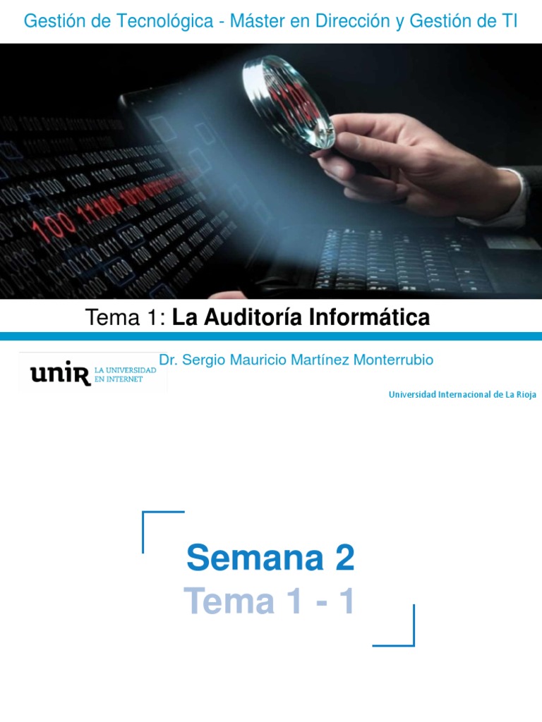 GT-S1-T1-Auditoria SMMM 22 Marzo 2023 | PDF | Auditoría | Contralor