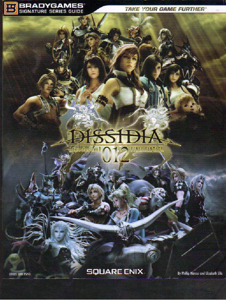 Dissidia 012 Final Fantasy Bradygames Strategy Guide | PDF