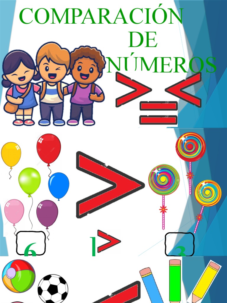 Comparacion de Numeros | PDF