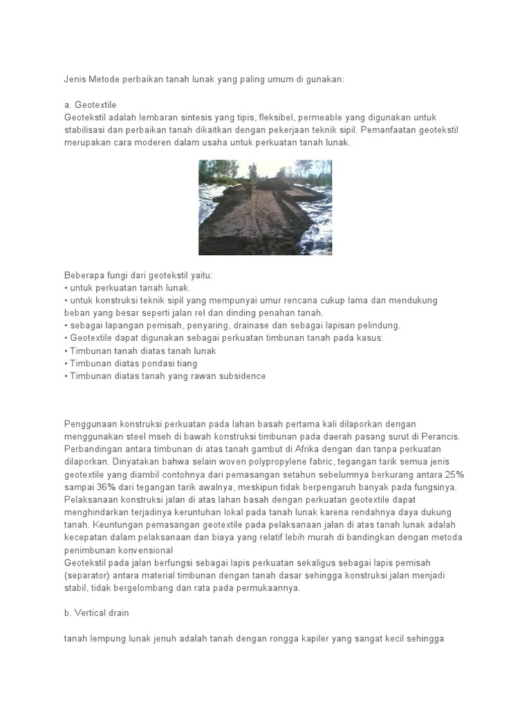 Perbaikan Tanah | PDF