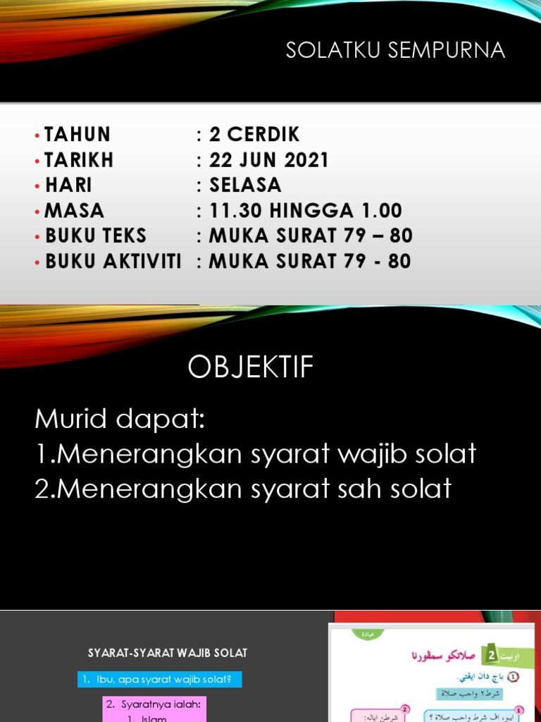 2C Solatku Sempurna 22 JUN | PDF