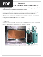 Compressive Strength of Brick - Civil Engineering | PDF | Brick ...