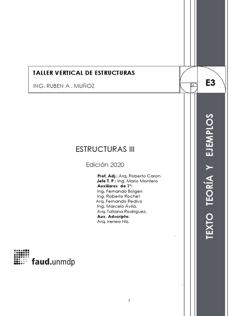 Estructuras Iii: Taller Vertical de Estructuras | PDF | Deformación (ingeniería) | Pandeo