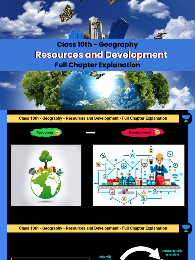 Class 10th Geography Chapter Resource Guide | PDF | Soil | Resource