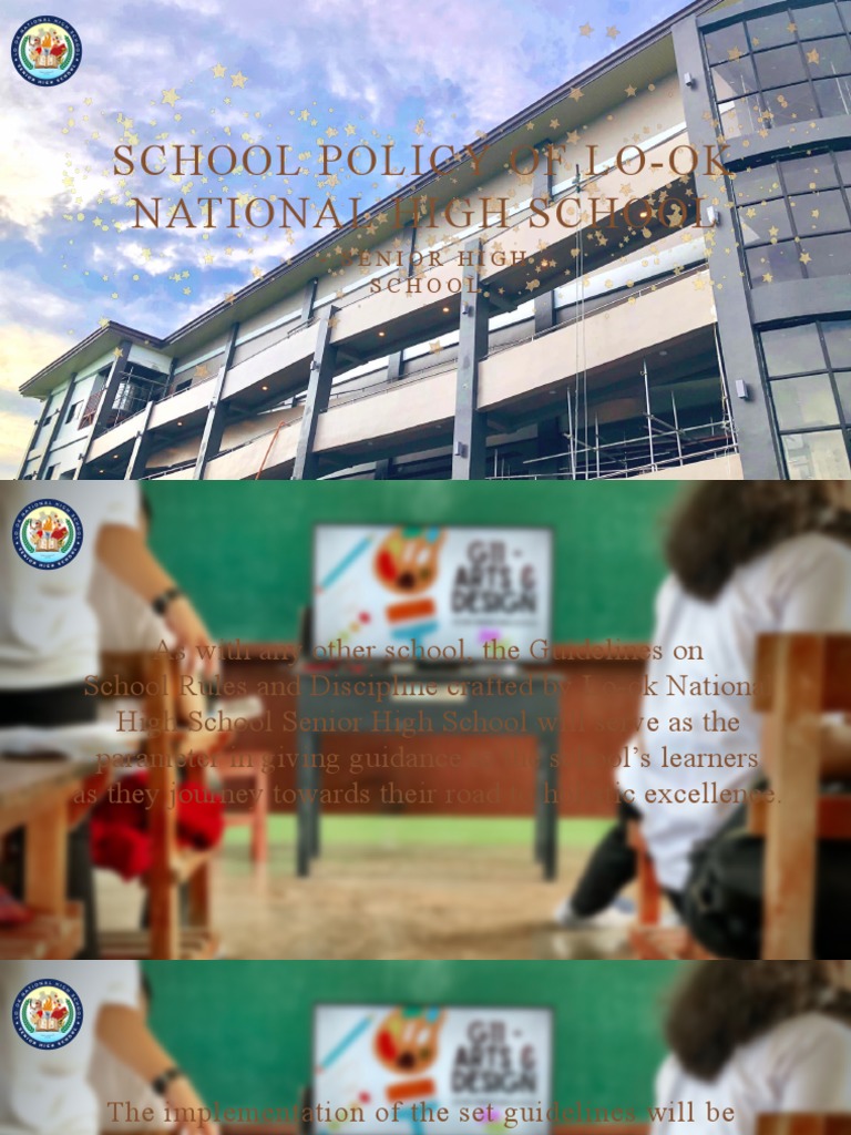 School Policy of Lo-Ok National High School - Senior High School | PDF ...