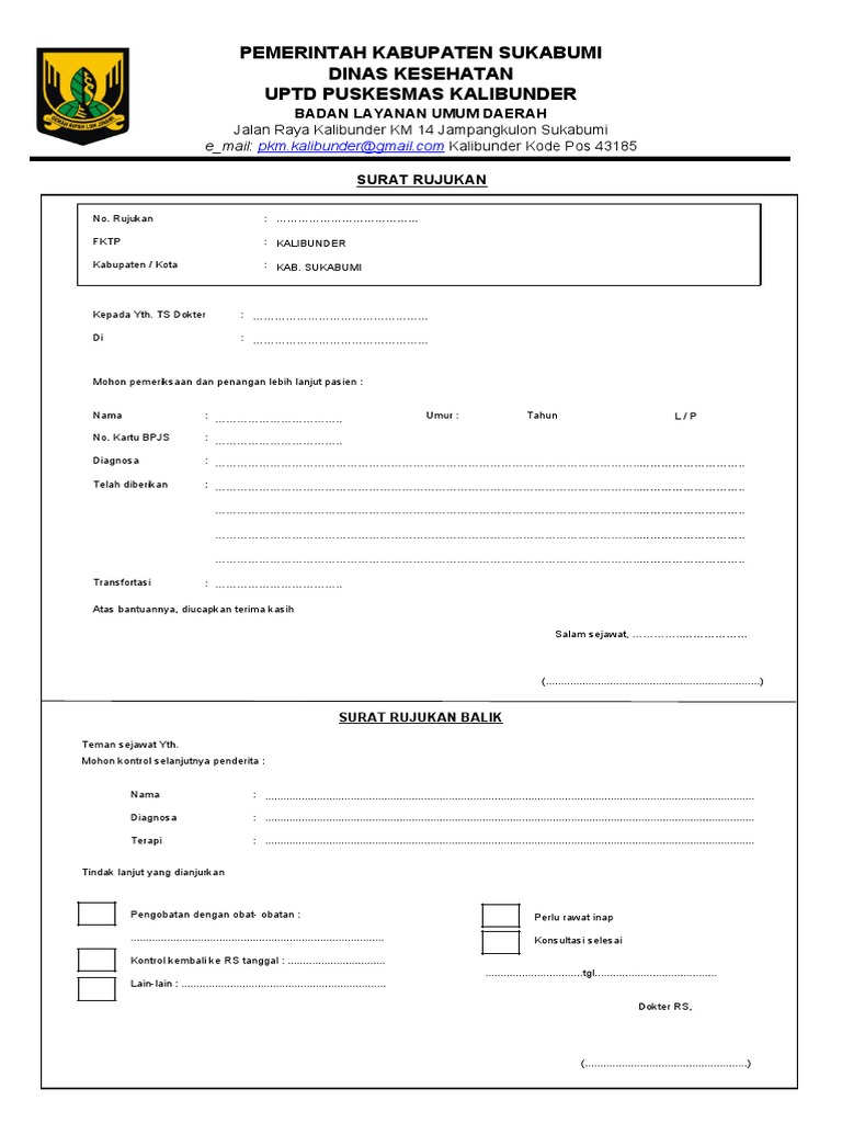 Surat Rujukan Manual 2023 | PDF