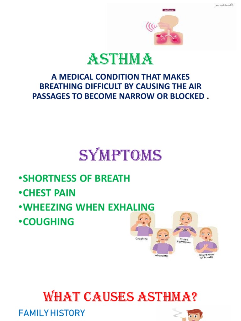 Asthma symptoms, causes and treatment overview | PDF