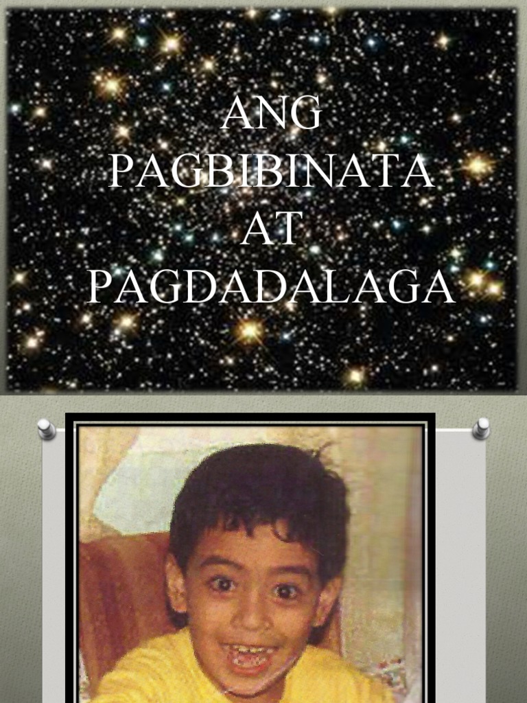 Pagdadalaga at Pagbibinata | PDF