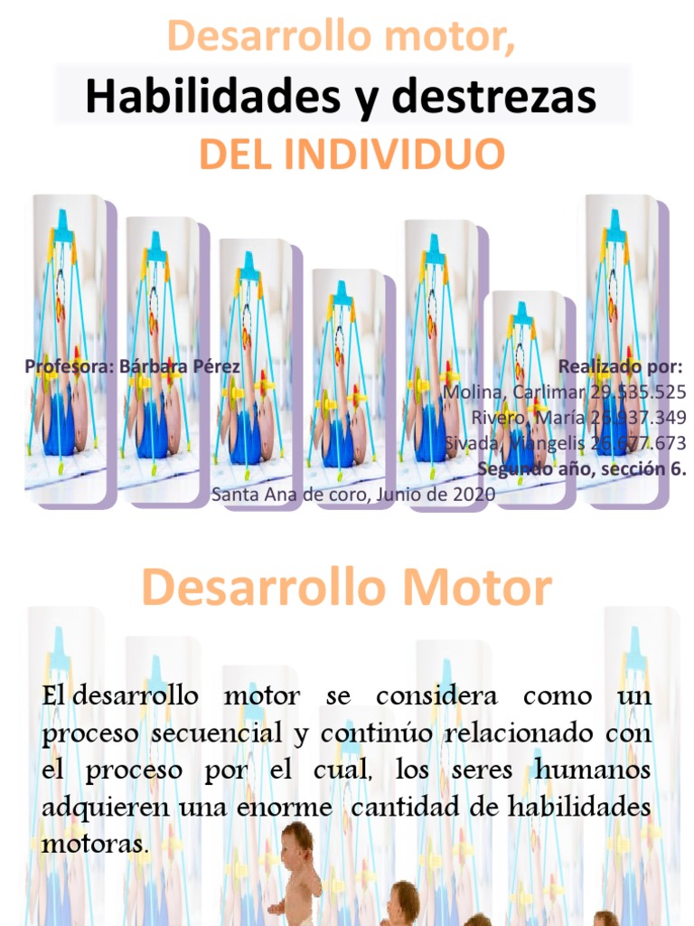 Desarrollo Motor, Habilidades y Destrezas Del Individuo | PDF ...