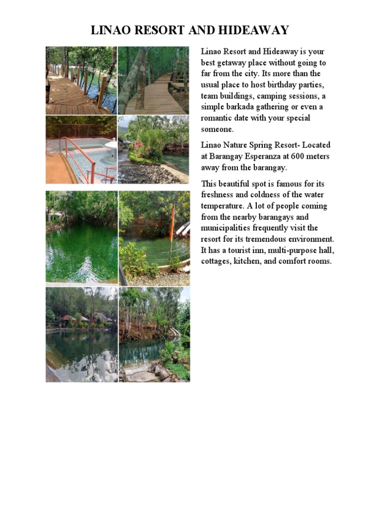 Lilinao Resort and Hideaway | PDF