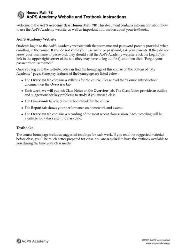 Handout Packet Meeting 1 | PDF