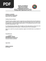 BSP-Request Letter | PDF | Girl Guiding And Girl Scouting | Outdoor Recreation Organizations