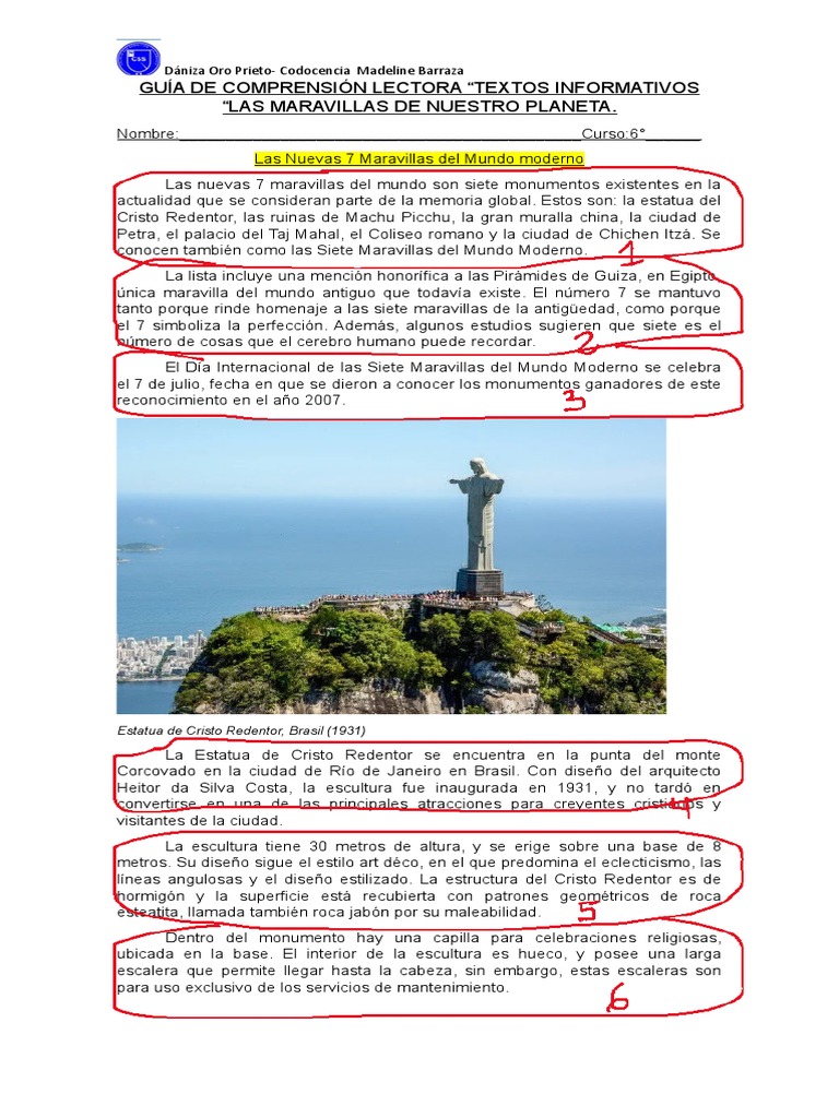 Guia Las Maravillas Del Mundo | PDF