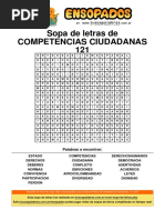 Sopa de Letras de Contaminacion Ambiental | PDF | Contaminación ...