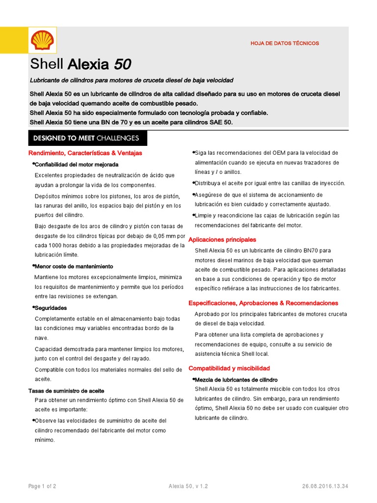 ALEXIA | PDF | Lubricante | Motor diesel