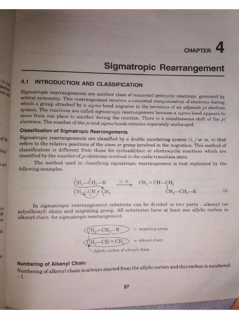 MSC III SEM Sigmatropic Reaction DR SHUBHA JAIN Compressed | PDF
