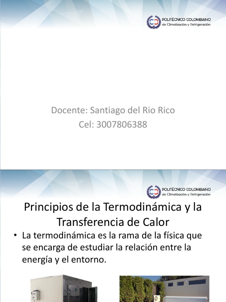 Termodinámica y Transferencia de Calor | PDF | Transferencia de calor ...