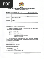 Contoh Memo Taklimat | PDF