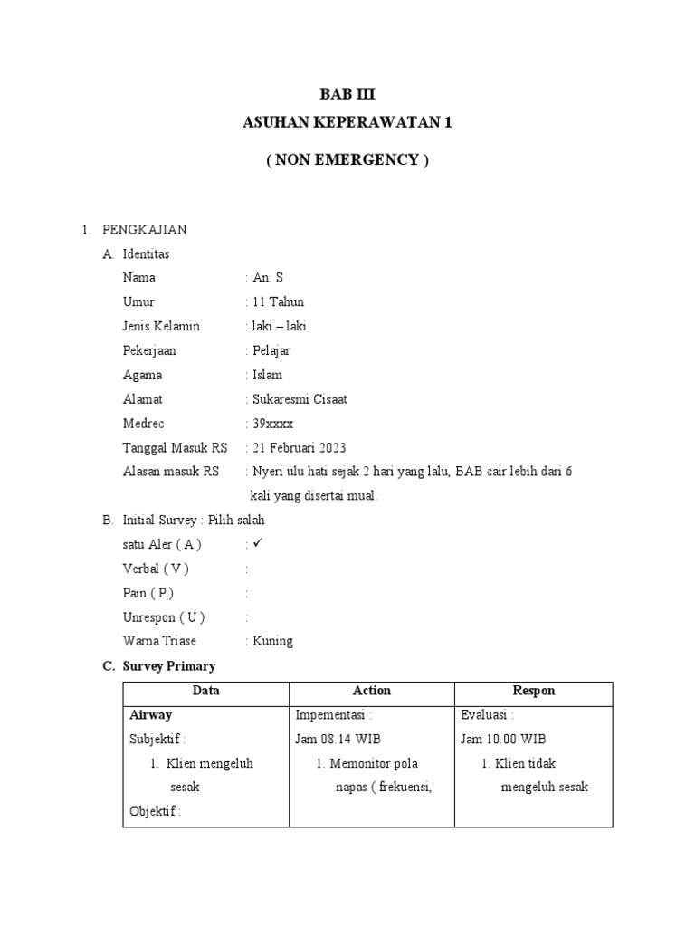 ASKEP IGD INRI. Revisi 4753 | PDF