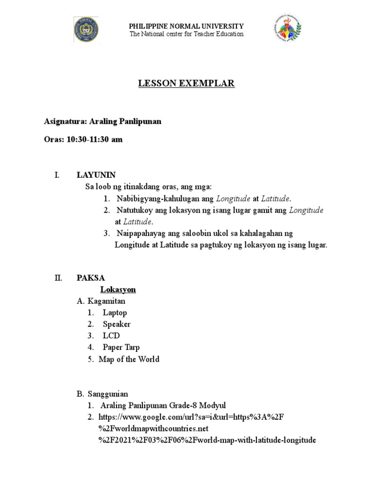 Lesson Exemplar | PDF