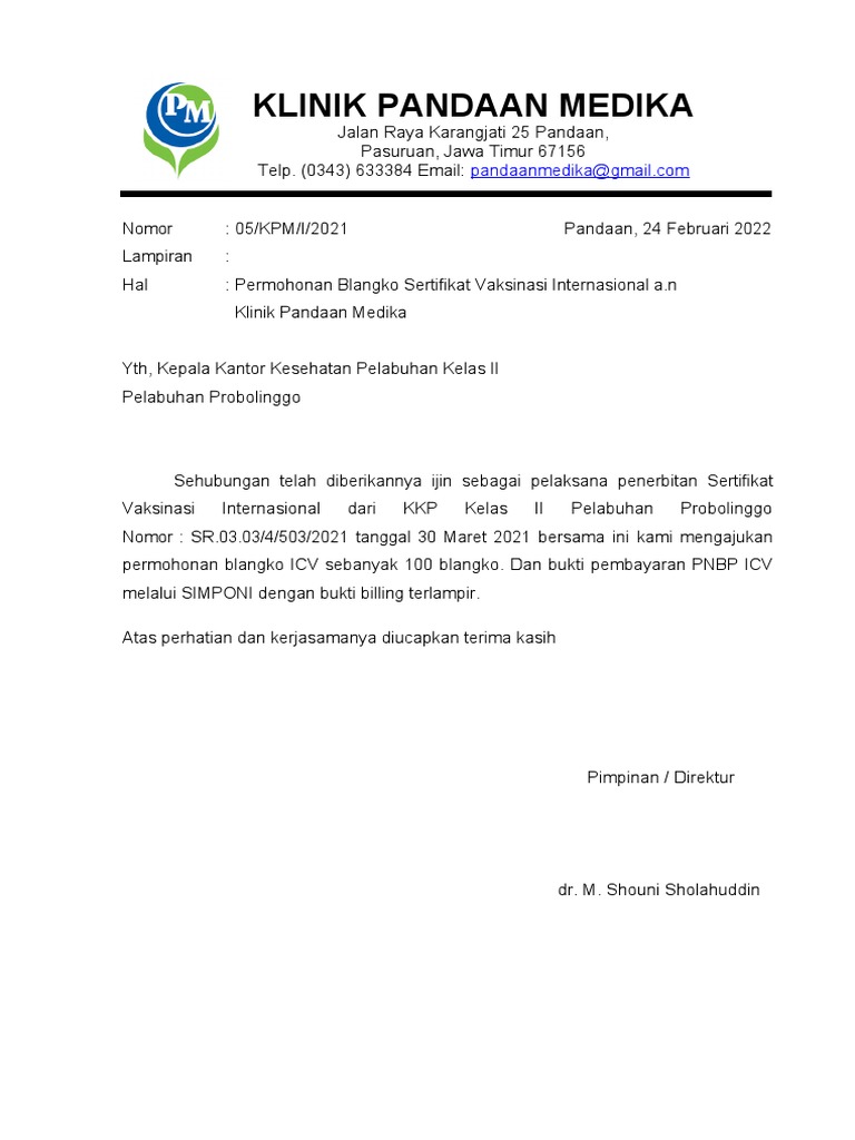 Permohonan Icv | PDF