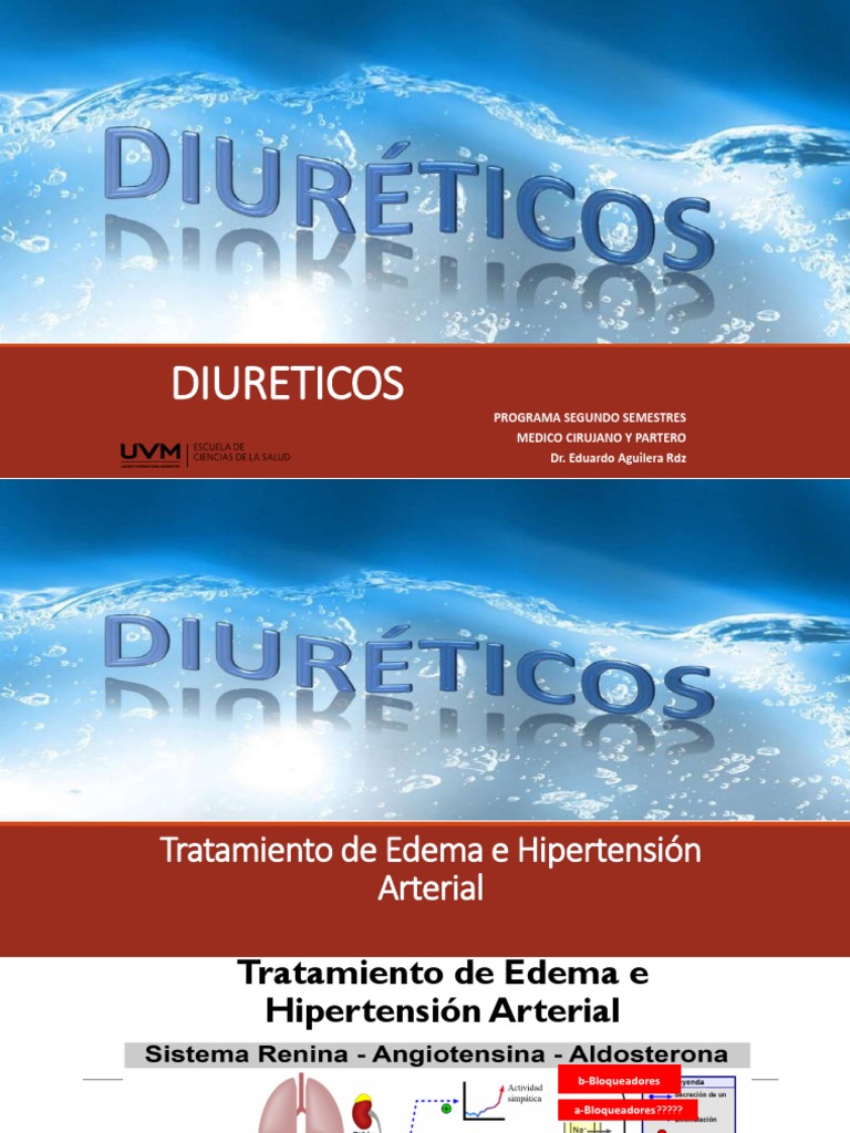 5b. - Diureticos | PDF | Edema | Medicina CLINICA
