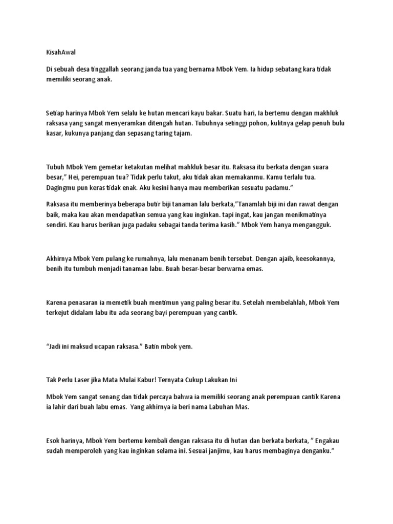 Labu Emas | PDF