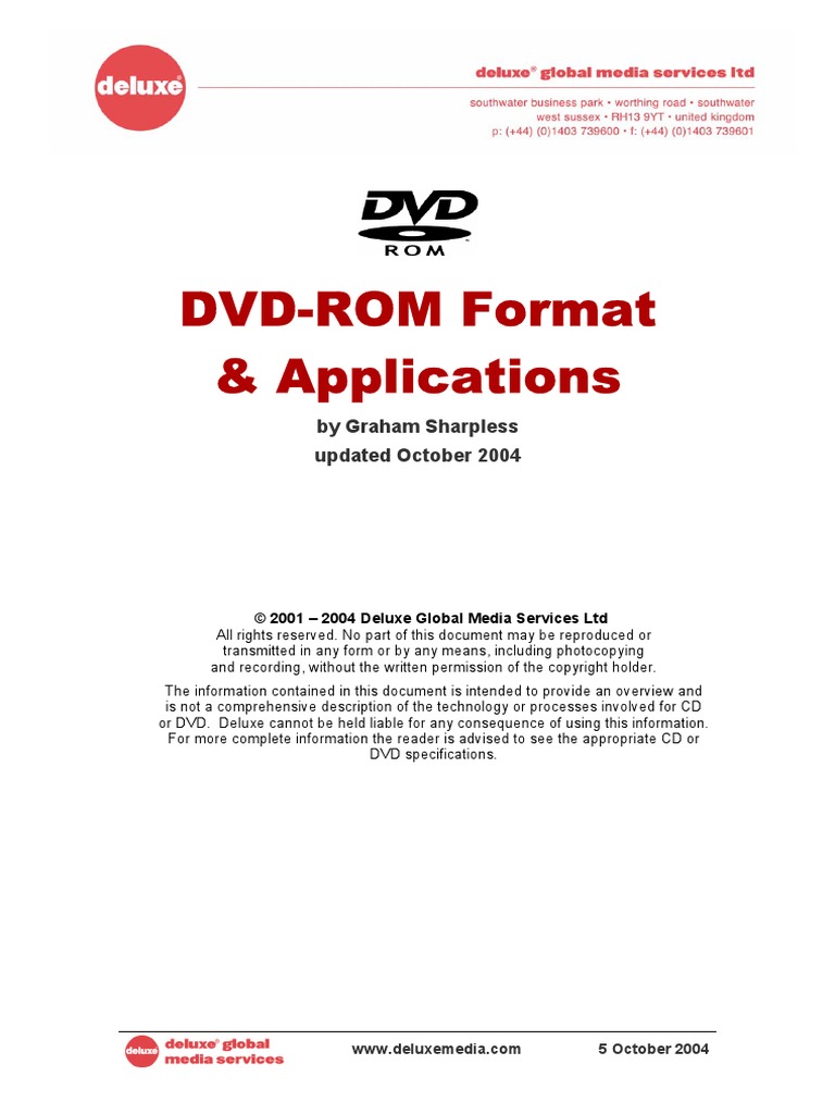 Dvdrom | PDF | Dvd | Cd Rom