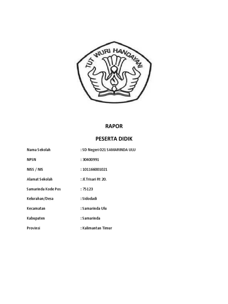 Cover Rapot Ralya | PDF