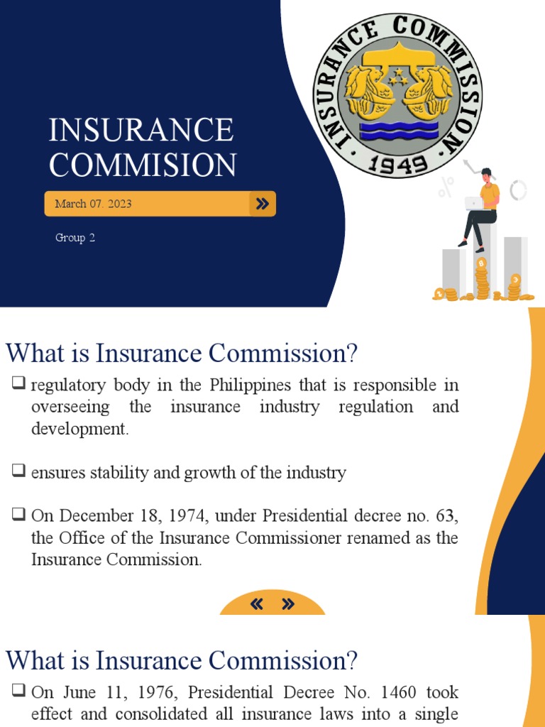 Overview of the Insurance Commission | PDF | Insurance | Reinsurance