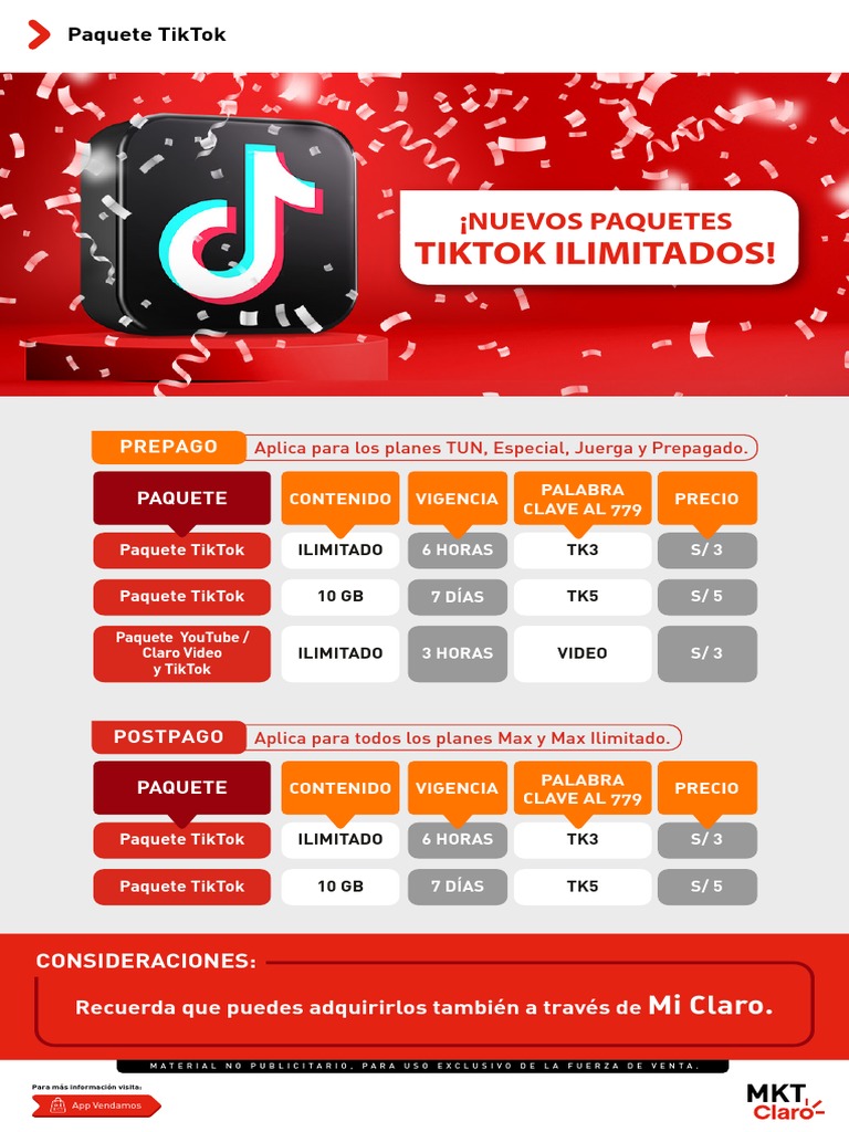 HV - Paquete Tik Tok | PDF