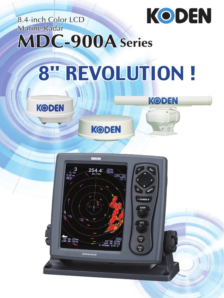 Koden MDC-900A-Series - 21210513 - L | PDF | Radar | Information And Communications Technology