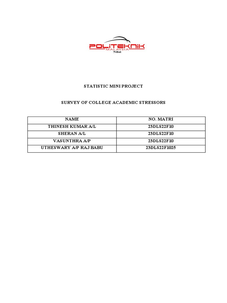 Statistic Mini Project | PDF | Survey Methodology | Feeling
