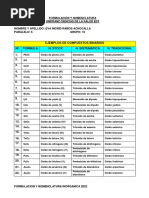 Prefijos Numerales Que Se Utilizan en La Quimica Organica. Algunos ...