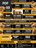 ZW Rocomamas Menu | PDF | Sauce | Bacon
