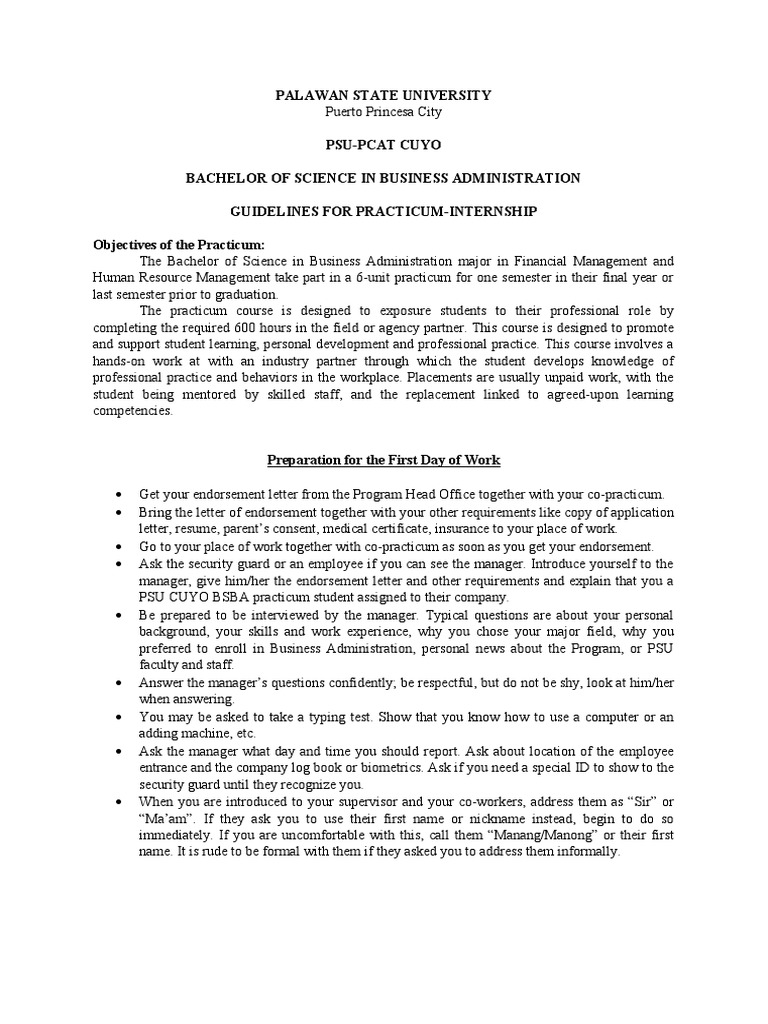 OJT Pointers | PDF | Internship | Job Hunting