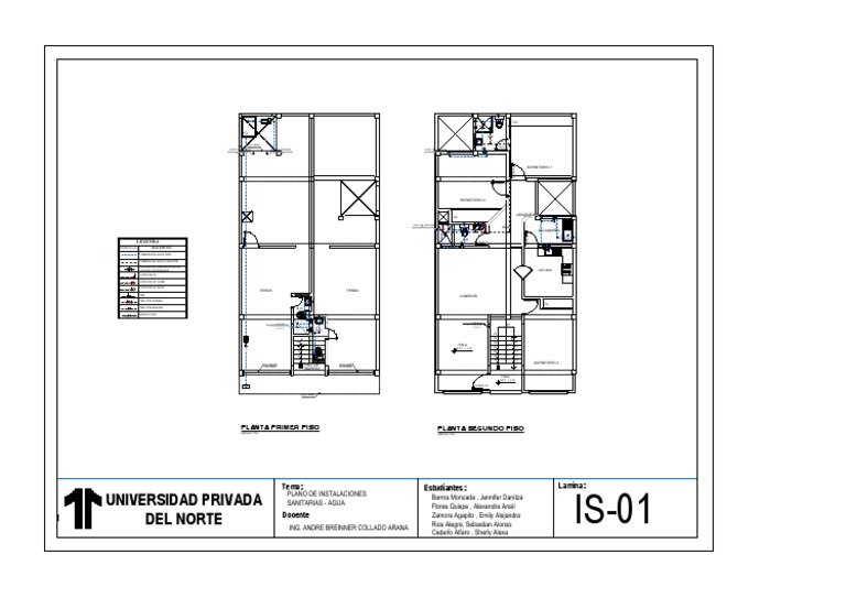 INSTALCIÓN DE AGUA FRÍA Y CALIENTE - MULTIFAMILIAR-Layout1 | PDF | Plomería | Electrodoméstico