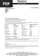 Medical Insurance Premium Receipt-Family | PDF | Insurance | Taxes