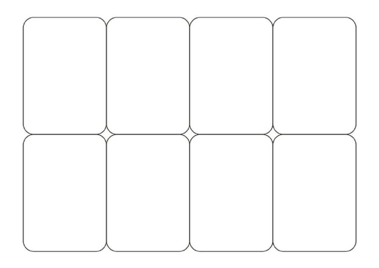 Playing Card Template - 364110 | PDF