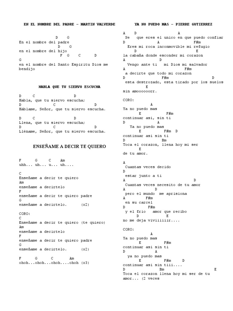Cancionero Catolico | PDF | Amor