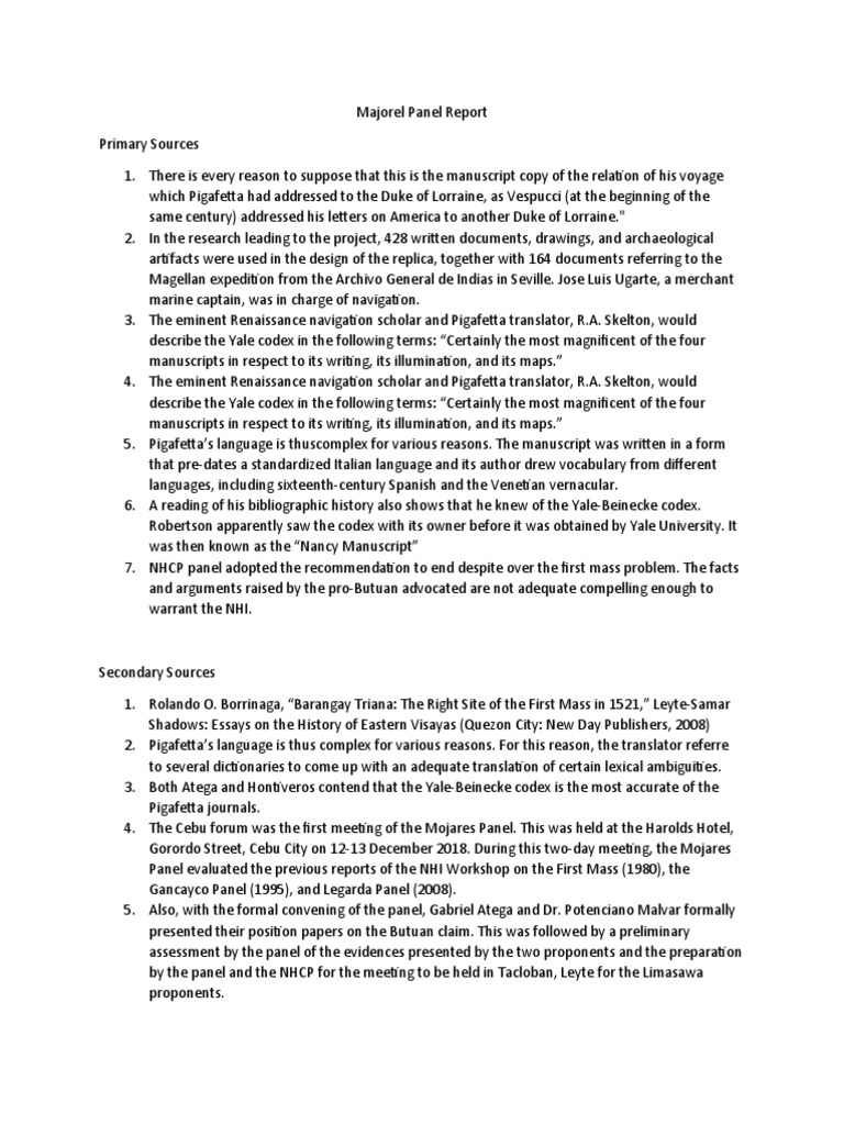 Majorel Panel Report | PDF | Linguistics