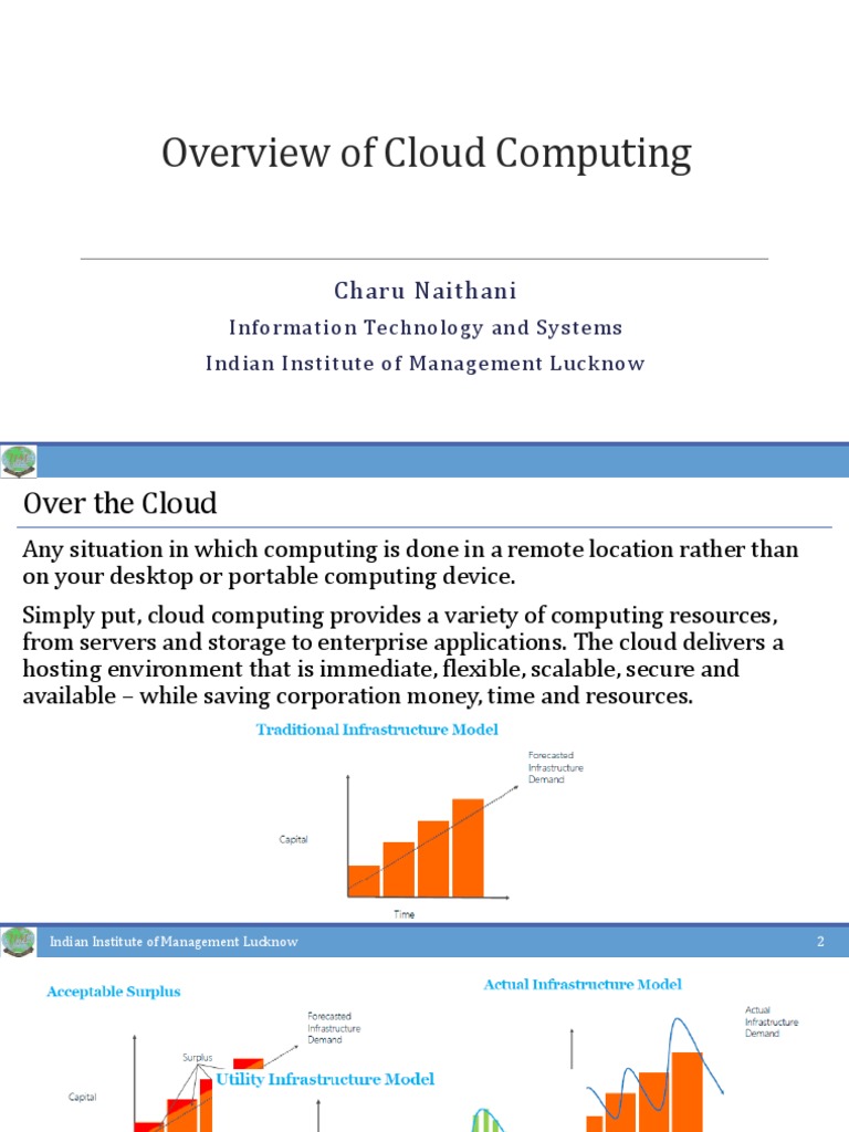 CN - 7 - Overview of Cloud Computing | Download Free PDF | Cloud Computing | Software As A Service