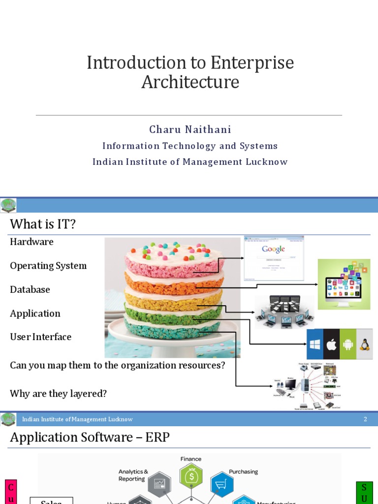 CN - 5 - Introduction To Enterprise Architecture | PDF | Enterprise ...