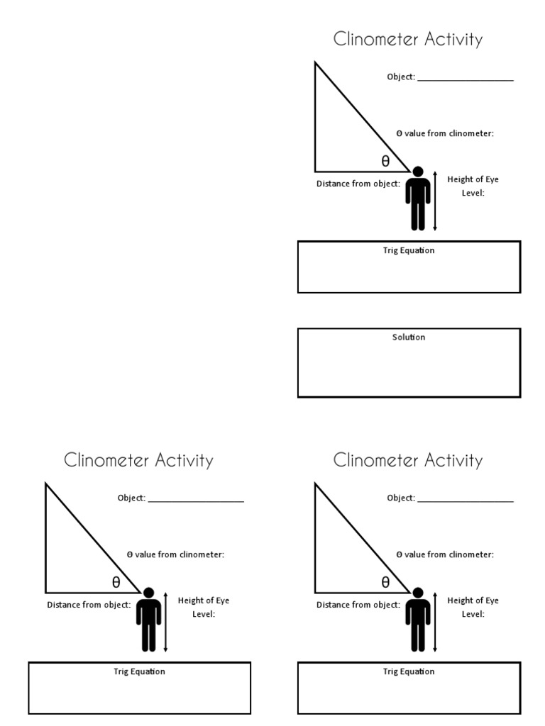 Clinometer-Activity-Foldable | PDF