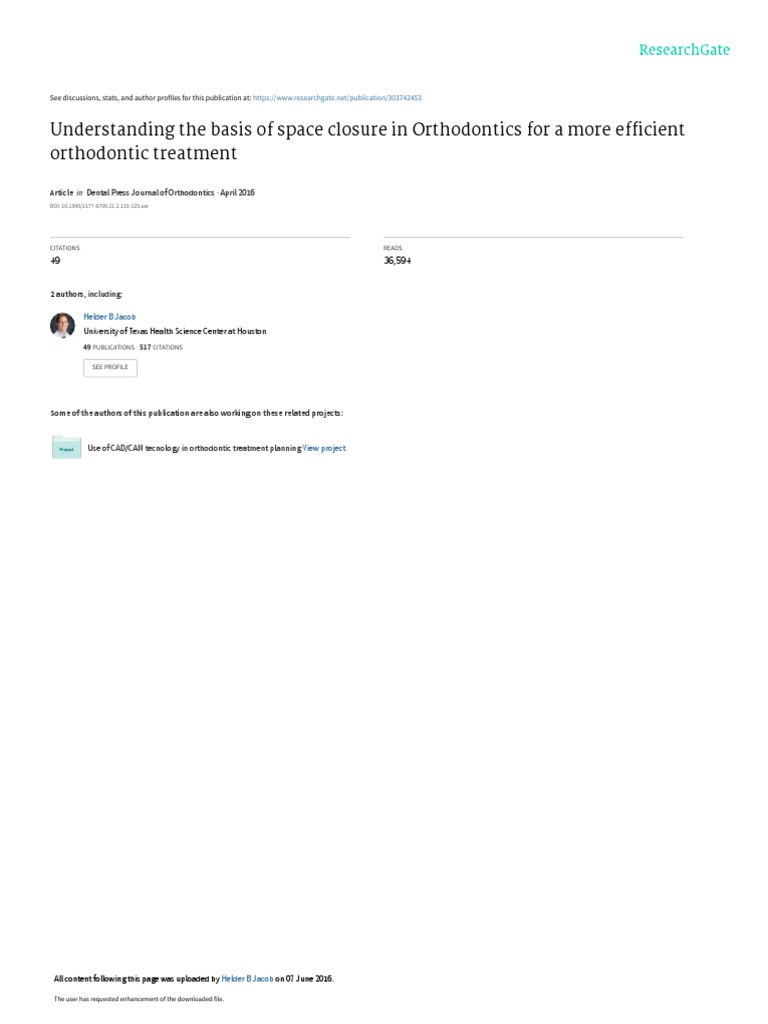 Understanding The Basis of Space Closure in Orthodontics For A More ...